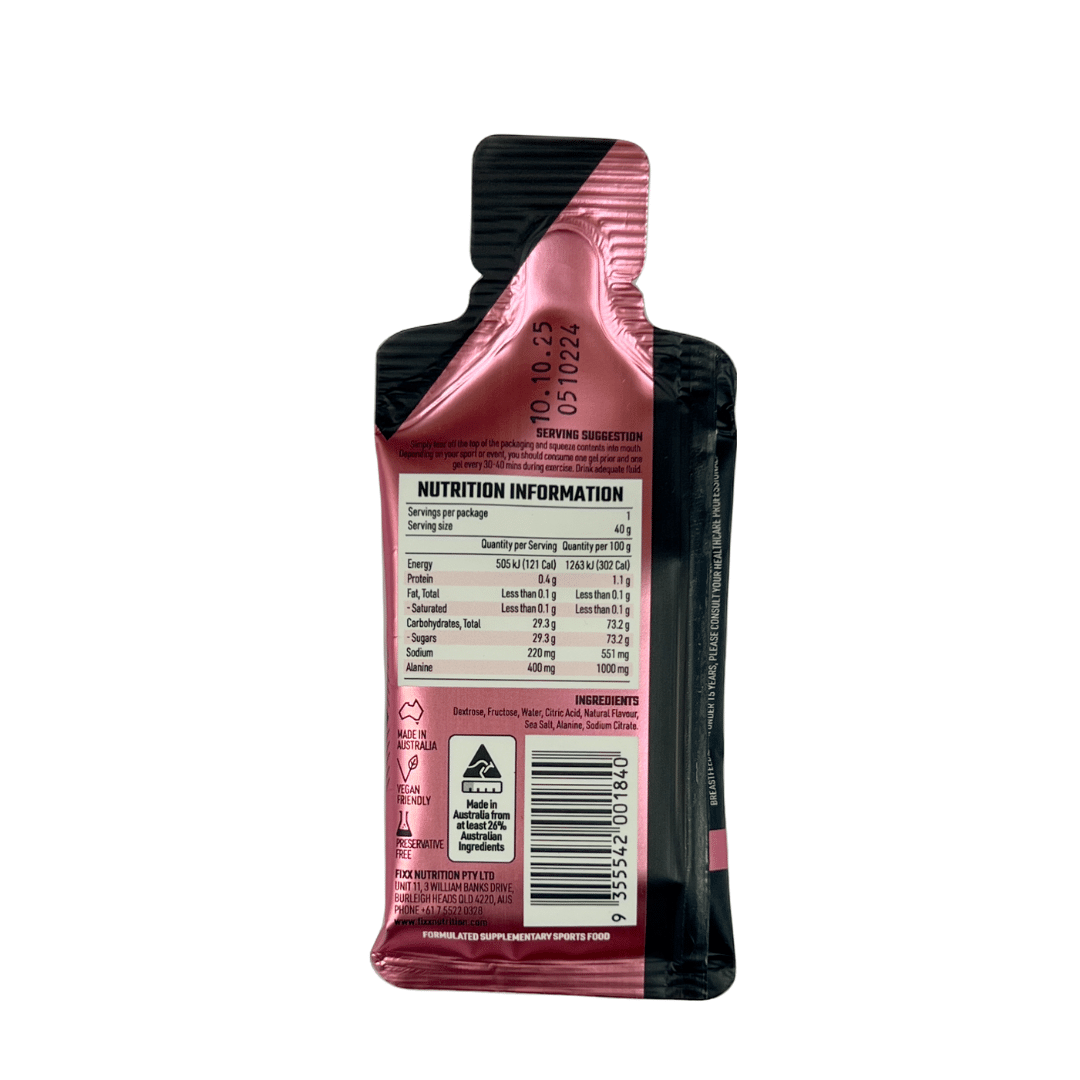 Gel X PRO Box of 8 RASPBERRY FIZZ - Fixx Nutrition